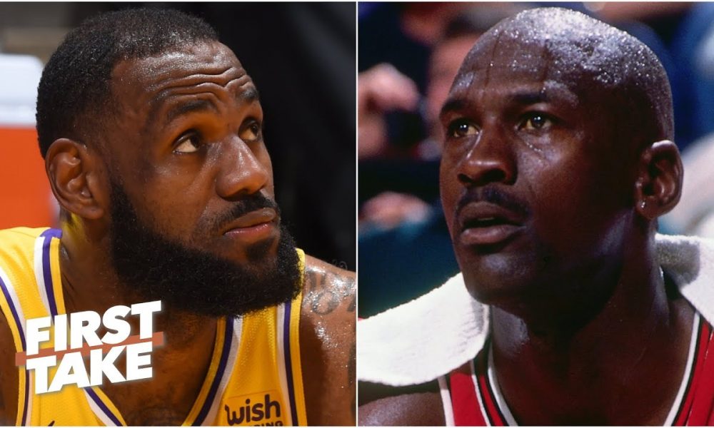LeBron James vs. Michael Jordan: First Take compares legacies of the ...
